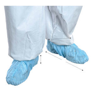 Laboratory medical shoe cover - CRITICAL COVER® CPE - ALPHA PROTECH