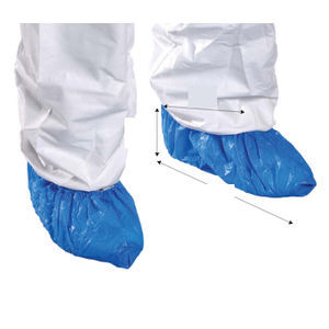 Laboratory medical shoe cover - Critical Cover® AquaTrak - ALPHA PROTECH