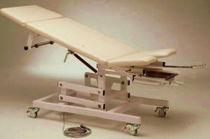 Echocardiography examination table - T14E - Fysiotech - pneumatic ...