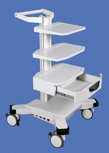 Computer cart with drawer - Extron / Knurr