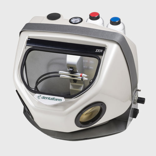 Foot-operated micro-sandblaster - IDEA - Dentalfarm Srl - automatic ...