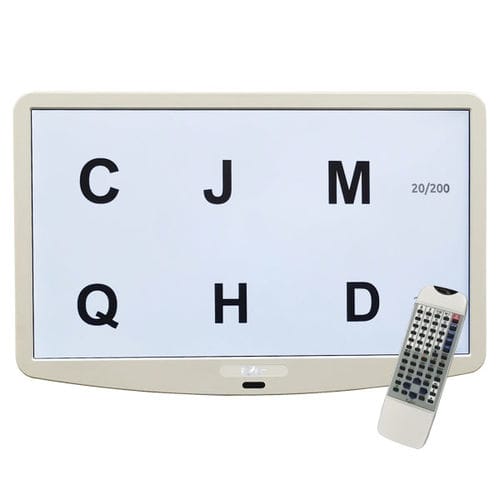 Polarized chart monitor - EDC-2600P - US Ophthalmic - remote-controlled