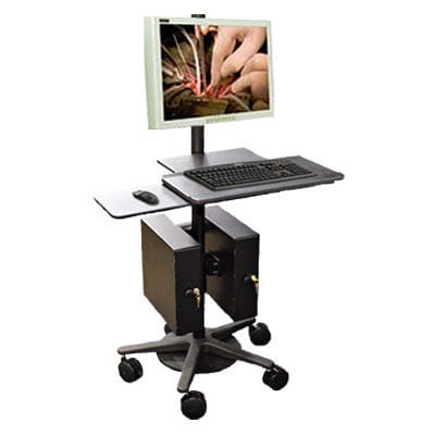 Wireless computer cart - Double Black Imaging