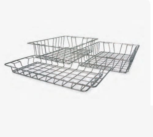 Storage basket - ISO6040 series - Nuova BN - stainless steel / wire ...