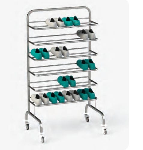 Shoe rack - FR-PZ6 - Nuova BN - operating room / laboratory / storage