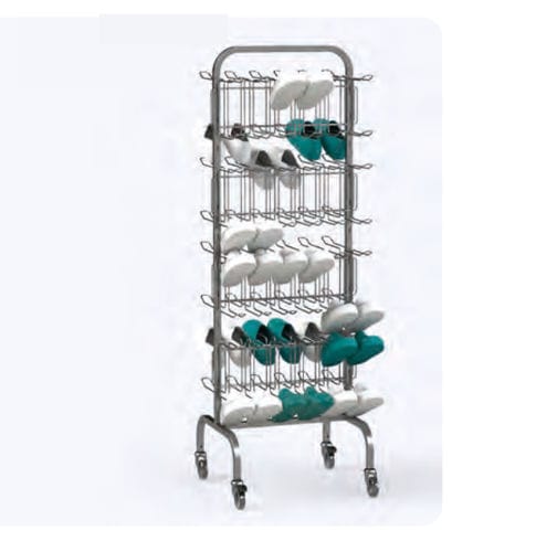 Shoe rack - PZ - Nuova BN - operating room / laboratory / storage