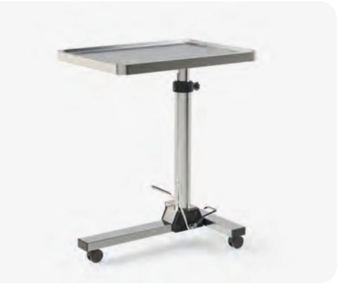 Stainless steel instrument table - MAYO-HV - Nuova BN