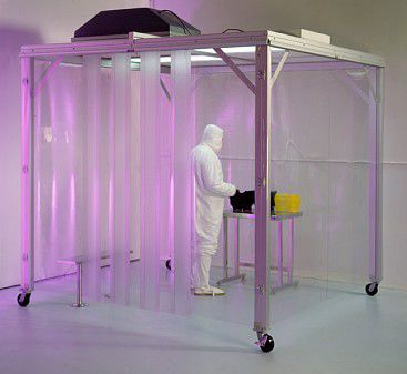Modular clean room - 3000-AL Series - AES Clean Technology - integrated