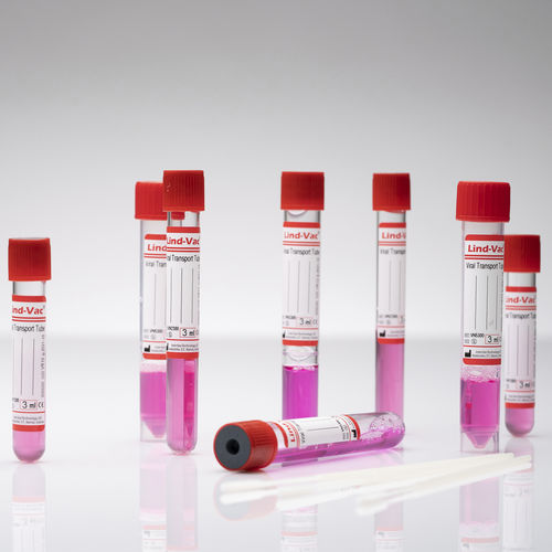 Cylindrical sample tube - VN series - OÜ InterVacTechnology - transfer