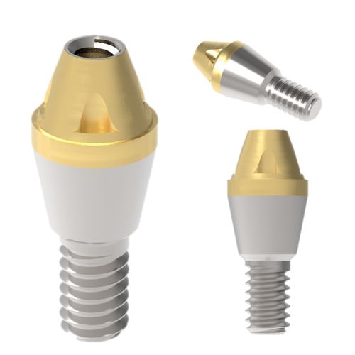 Conical implant abutment - Sub. Lock - Cowellmedi - titanium / internal ...