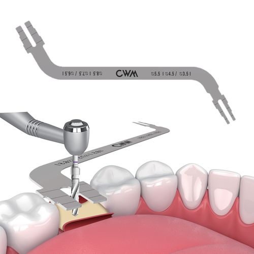 Parallel implant depth gauge - Volume-Up - Cowellmedi