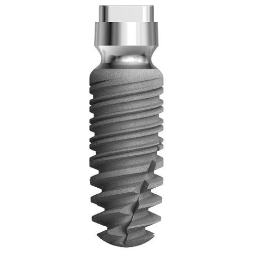 Cylindrical dental implant - TWINKON® - Global D - titanium / external ...