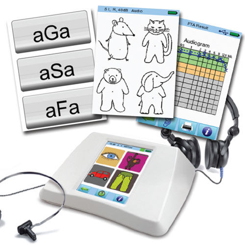 Screening audiometer - SENTI FLEX - PATH medical - for pediatric audiometry / digital