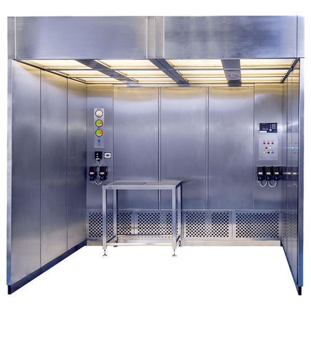 Containment booth - Extract Technology - sampling / weighing / for the ...
