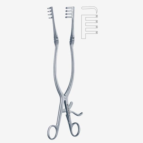 Orthopedic retractor - Surtex Instruments - surgical / stainless steel