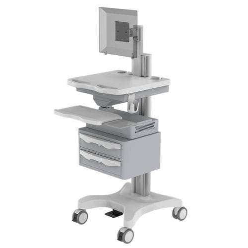 Computer cart with drawer - TR800-200-3 - Coriton Instrument Co., Ltd.