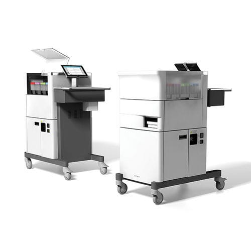 Laboratory tube labeling system - HENc - Energium Co., Ltd. - automatic