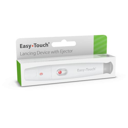 Diabete lancing device - EasyTouch - MHC Medical Products - reusable