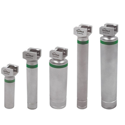 Fiber optic laryngoscope handle - 5-0246 series - SunMed - LED