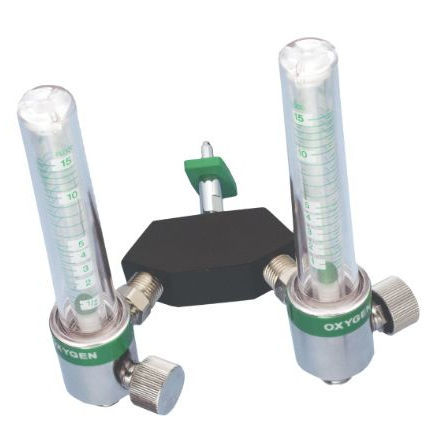 Variable-area flow meter - Lexan® - SunMed - oxygen / for hospitals