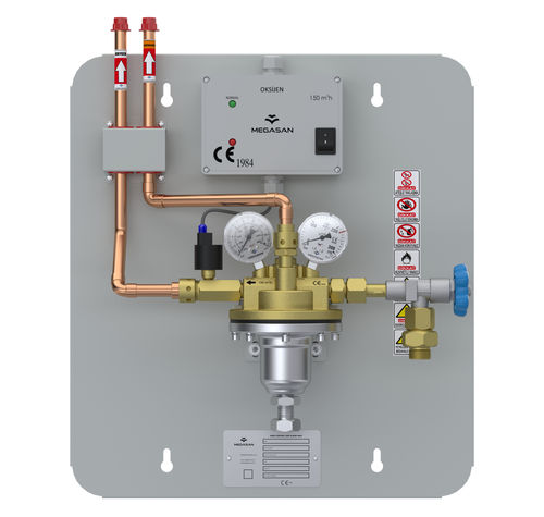 O2 pressure regulator - MG-YBDT - Megasan Medical Gas Systems - air ...