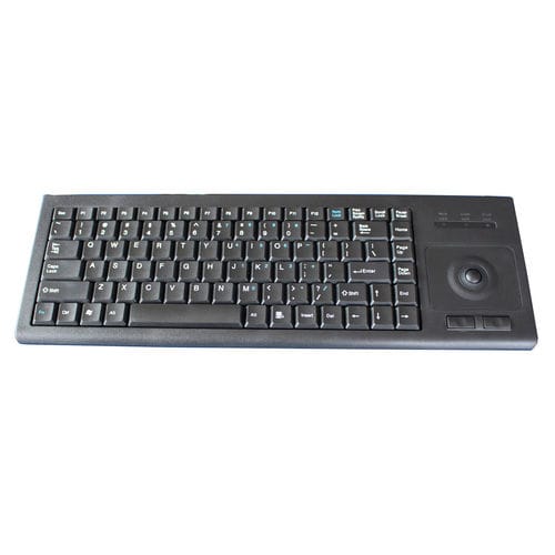 Keyboard with pointing device - P-40TB - PAC Technology - USB