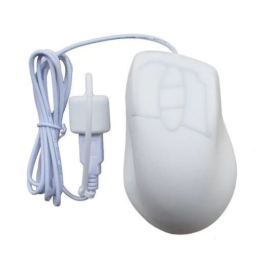 Optical medical mouse - IP68 - PAC Technology - USB / silicone / washable