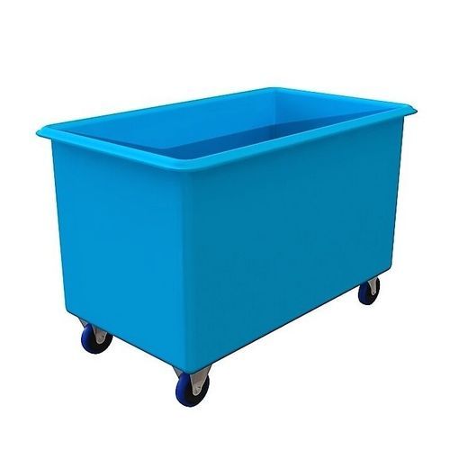 Waste trolley - SRT450 - Rotoplas - storage / handling / stainless steel