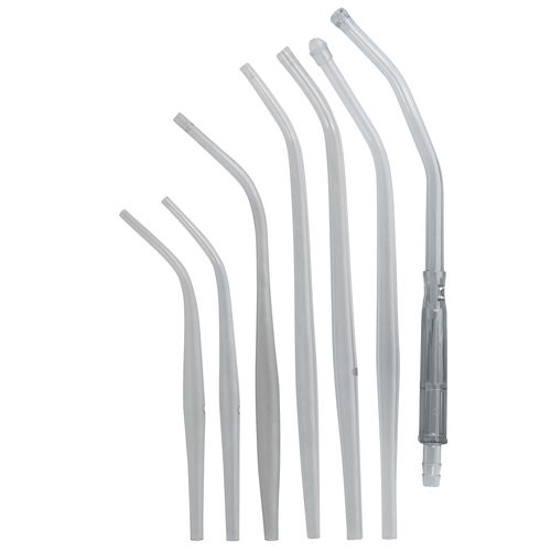 Suction cannula - CTY series - GBUK Group - Yankauer / curved / flexible
