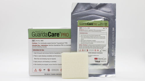Antimicrobial gauze compress - GuardaCare® PRO - Tricol Biomedical ...
