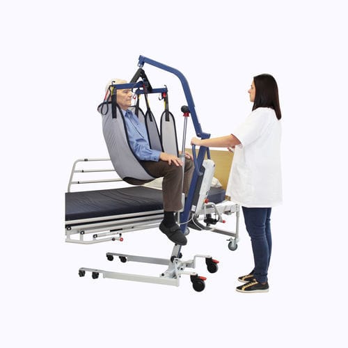 Electric patient lift - FLYERCOMPACT-PF - Nausicaa Medical - on casters ...