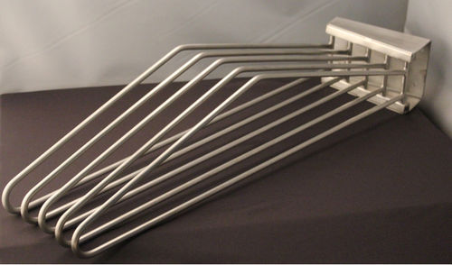 Wall-mounted X-ray apron rack - 400004 - Rego X-ray