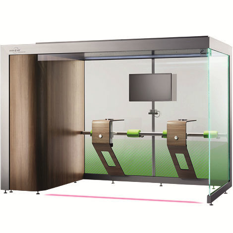 Laboratory cabin - DESIGN LINE - asecos - aluminum