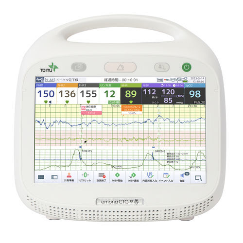 FHR fetal monitor - MT-830 - Toitu - twin FHR / SpO2 / NiBP