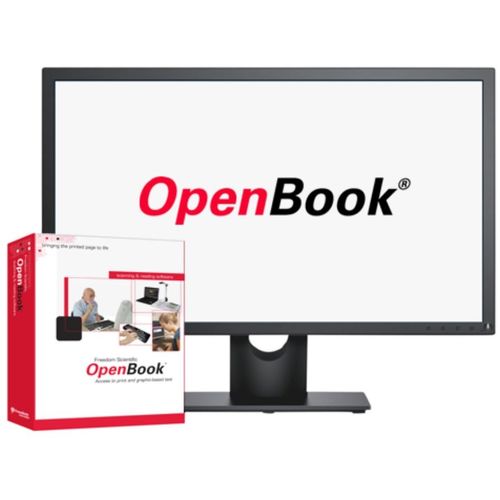 Management software - OpenBook® - Freedom Scientific - capture / navigation / screen reader
