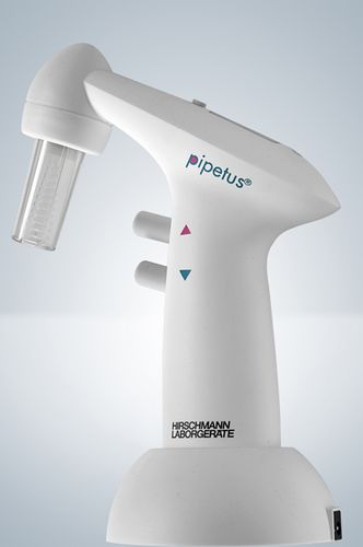 Mechanical pipette controller - pipetus® - Hirschmann - variable-volume ...