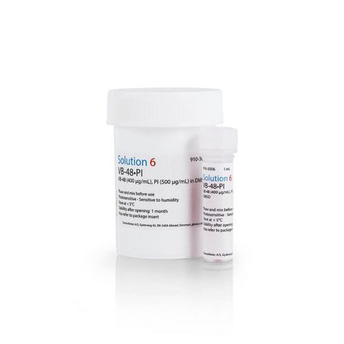 Staining solution reagent - VB-48™•PI - Chemometec - for research