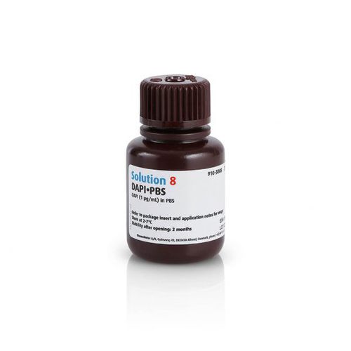 Staining solution reagent - DAPI•PBS - Chemometec - for research