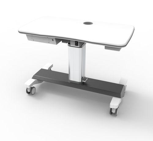Electric ophthalmic instrument table - T86 - Moptim - height-adjustable ...