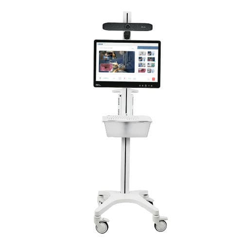 Video-conferencing telemedicine cart - Connect Advanced - Ditec Medical - with video recording
