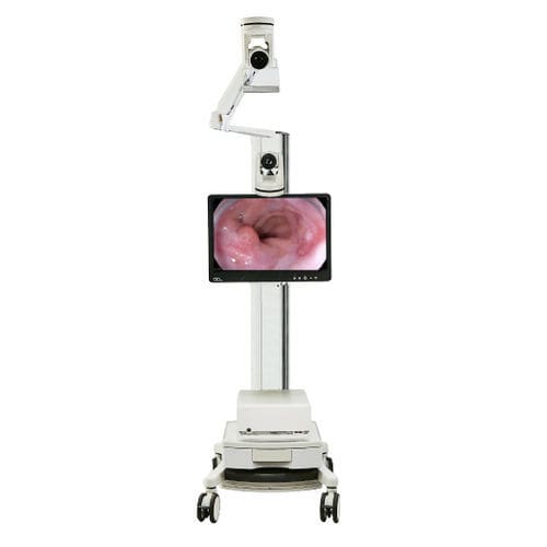 Video-conferencing telemedicine cart - Caption - Ditec Medical - with ...