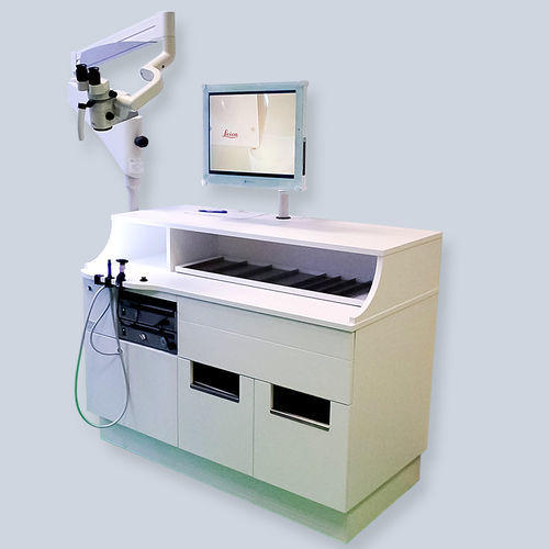 ENT workstation - 2500S - Collin - with shelves / with monitor / with ...