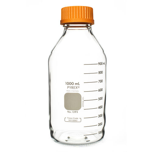 Laboratory bottle - 1395-1L - Corning BV - glass / polypropylene / PTFE