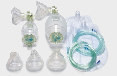 Adult manual resuscitator - M6100100 - Marshall Airway Products ...