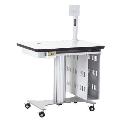 Electric ophthalmic instrument table - RT-300S - Rodek - height ...