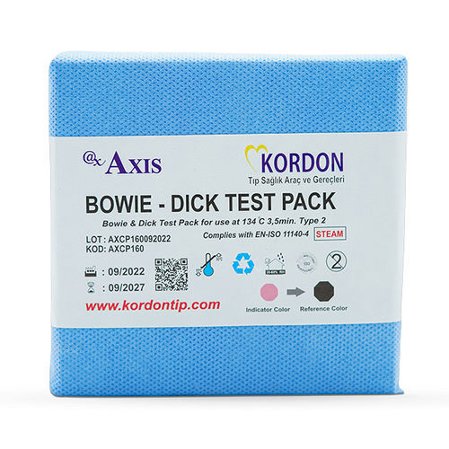 Sterilization test kit - AXCP160, 400 Wrapped - Axis - Bowie-Dick