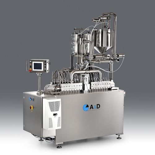 Automatic filler - KF - A & D Verpackungsmaschinenbau GmbH - floor ...