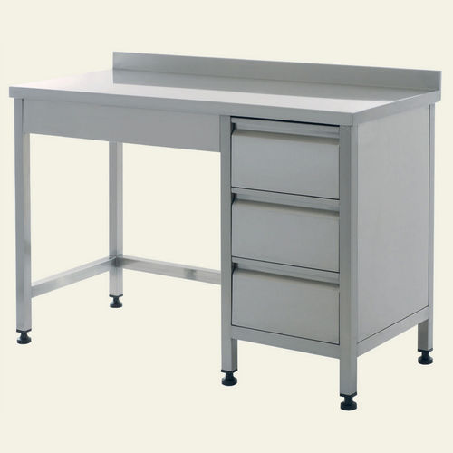 Worktop with drawer - FX 7104 - FXMEDICA - stainless steel