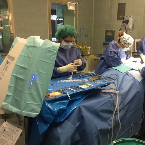 Operating room laminar flow module - TOUL Operio - Normeditec - cardiac ...