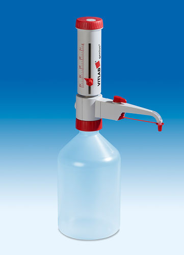 Laboratory bottle-top dispenser - VITLAB® genius² - Vitlab - variable ...